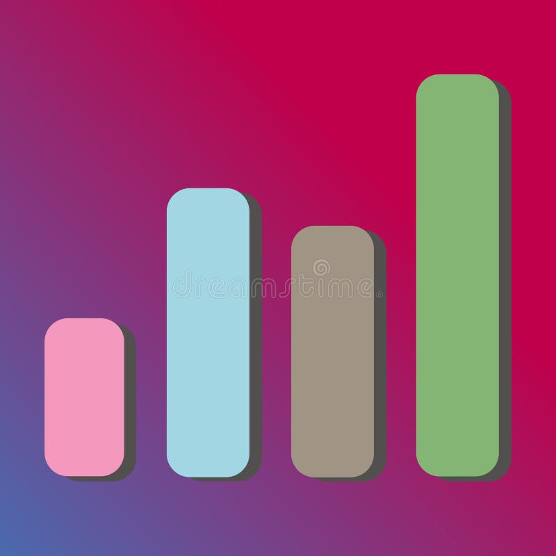 Business Goals, Company Vision, 3D Graph. Vector Stock Vector ...