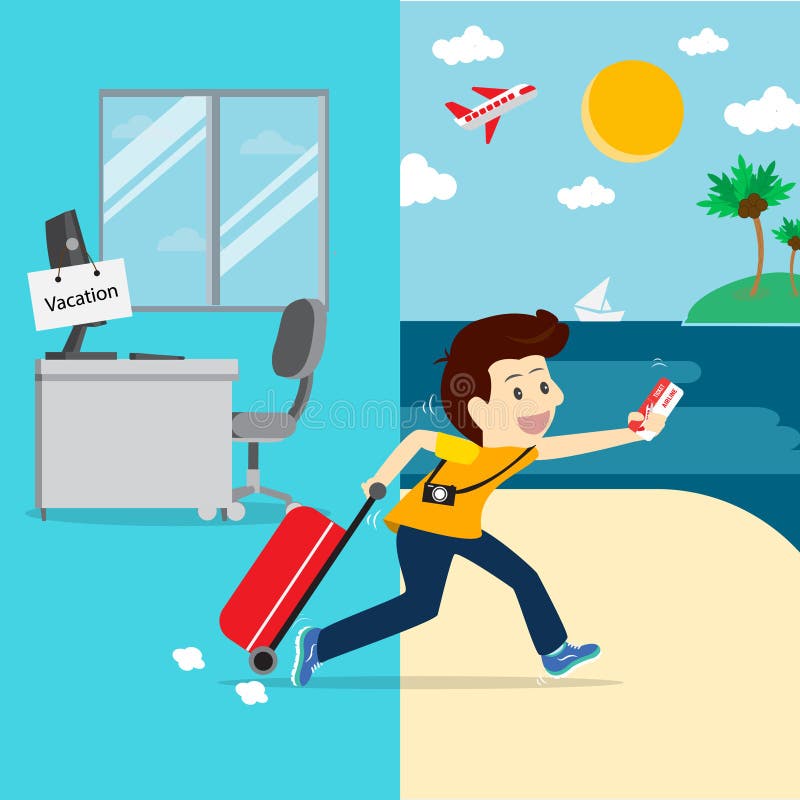 In Need Of A Vacation Cartoons