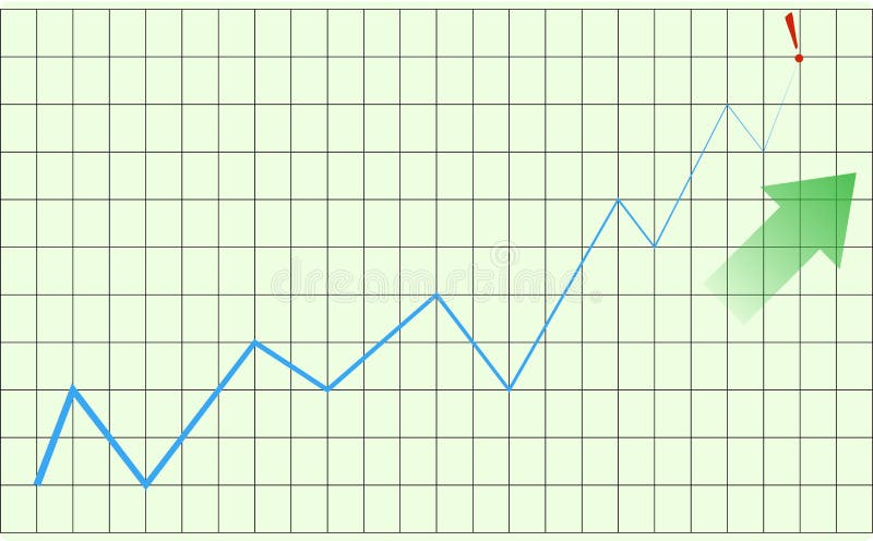 Business Graph stock vector. Illustration of economic - 16764250