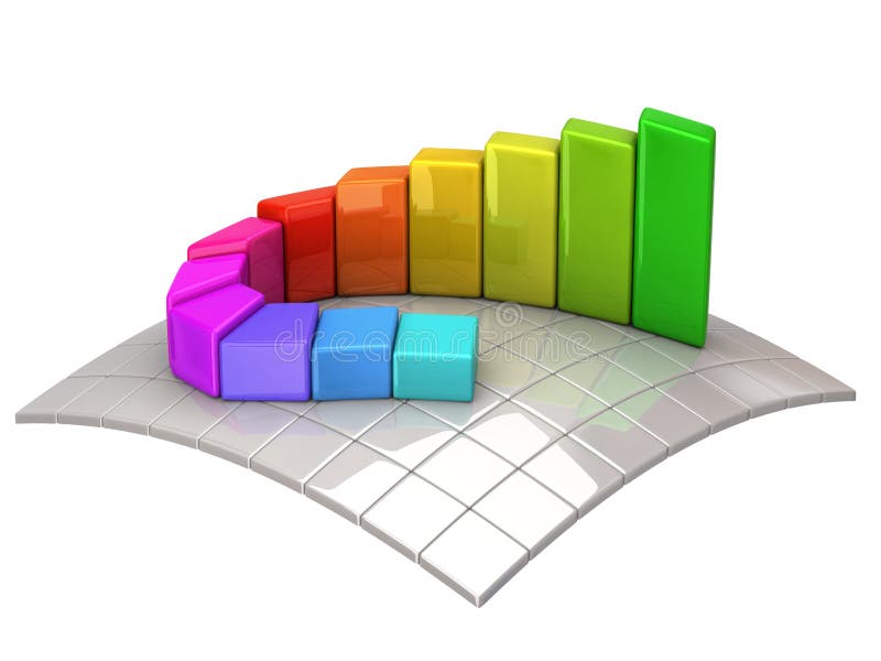 3d progress flow chart stock illustration. Illustration of design ... 3d progress flow chart stock illustration. Illustration of design ...