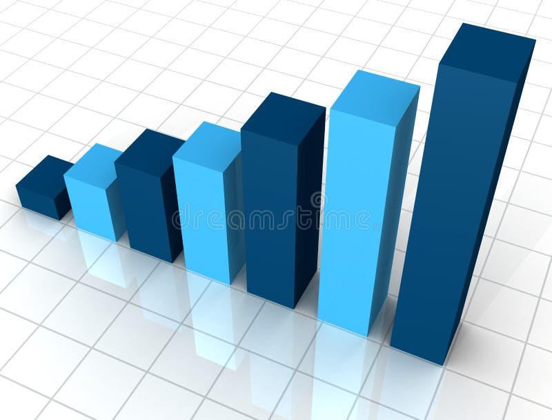 Business Graph stock illustration. Illustration of figures - 1740951