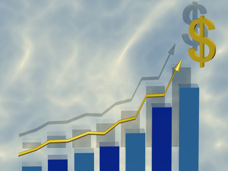 Business graph chart stock vector. Illustration of vector - 322406878
