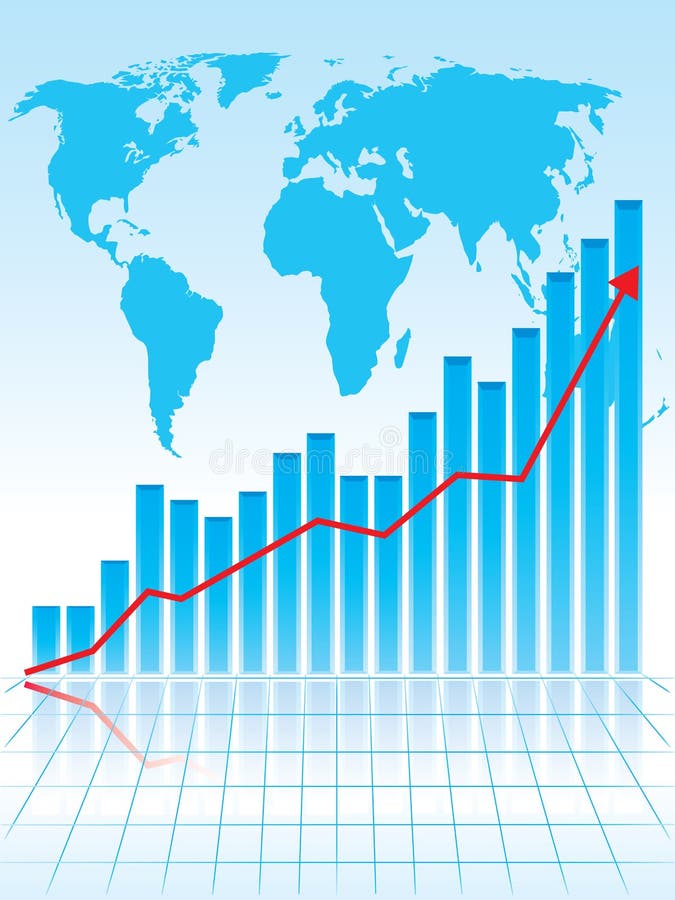 Business profit chart stock image. Illustration of business - 65134309