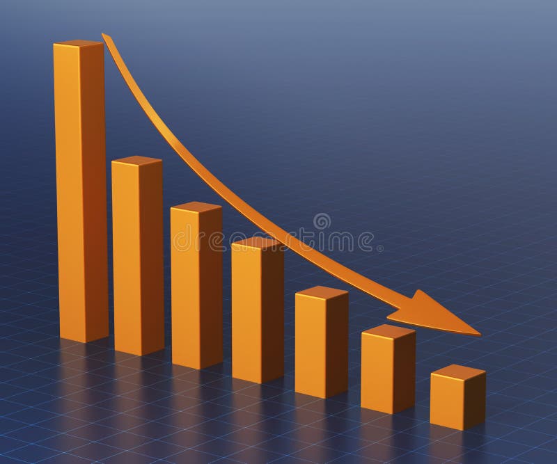 Business Graph Bar stock illustration. Illustration of financial - 38836906