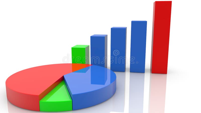 Business Graph, Business Chart, Diagram Concept Stock Illustration ...