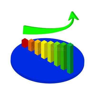 Chart Arrow Going Up Stock Illustrations – 2,114 Chart Arrow Going Up ...