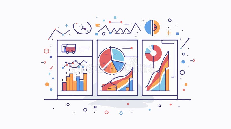 Business Graph Chart Icon for Professional Presentations and Reports ...