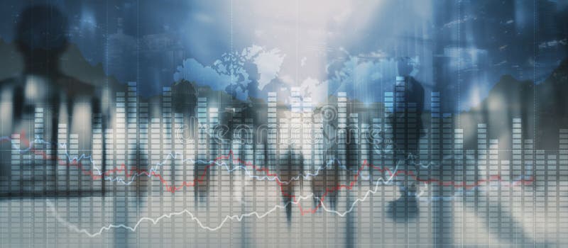 Market Changes Vector Blue Series Icon Style Illustration. EPS 10 File ...