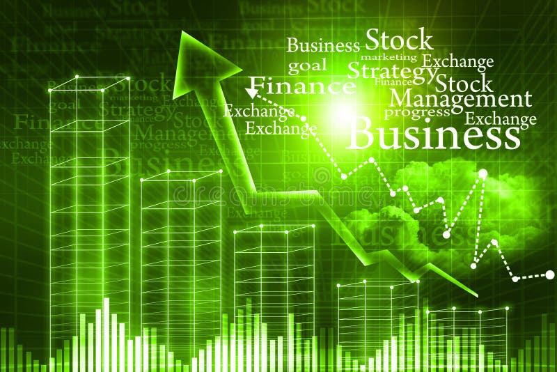 Business Graph stock illustration. Illustration of graph - 50683907
