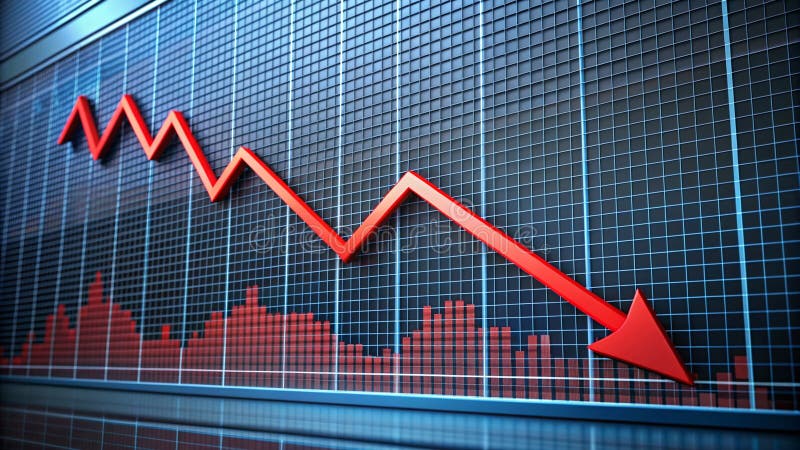 Business Graph with Decline Arrow, Cut Arrow, Drop Arrow Diagram ... Business Graph with Decline Arrow, Cut Arrow, Drop Arrow Diagram ...