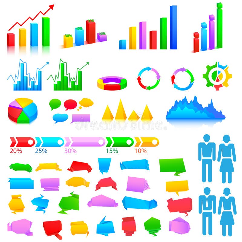 Business Graph stock vector. Illustration of information - 43749621