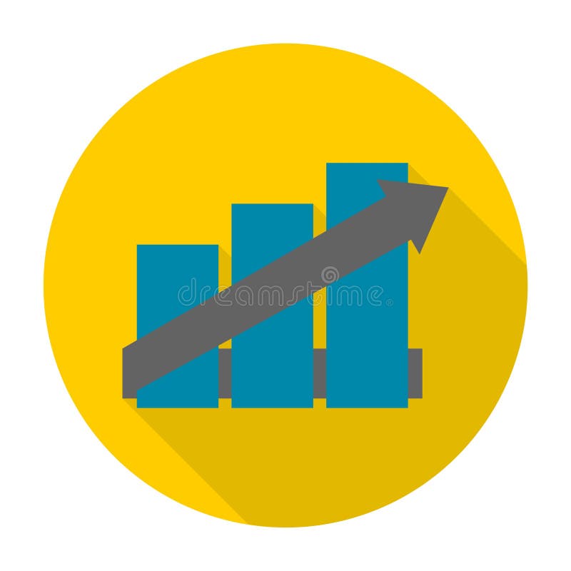 Business graph icons set stock vector. Illustration of graphic - 84779823