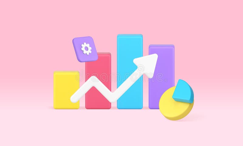 Business Graph Increase Bar Diagram Up Arrow Success Management Data ...
