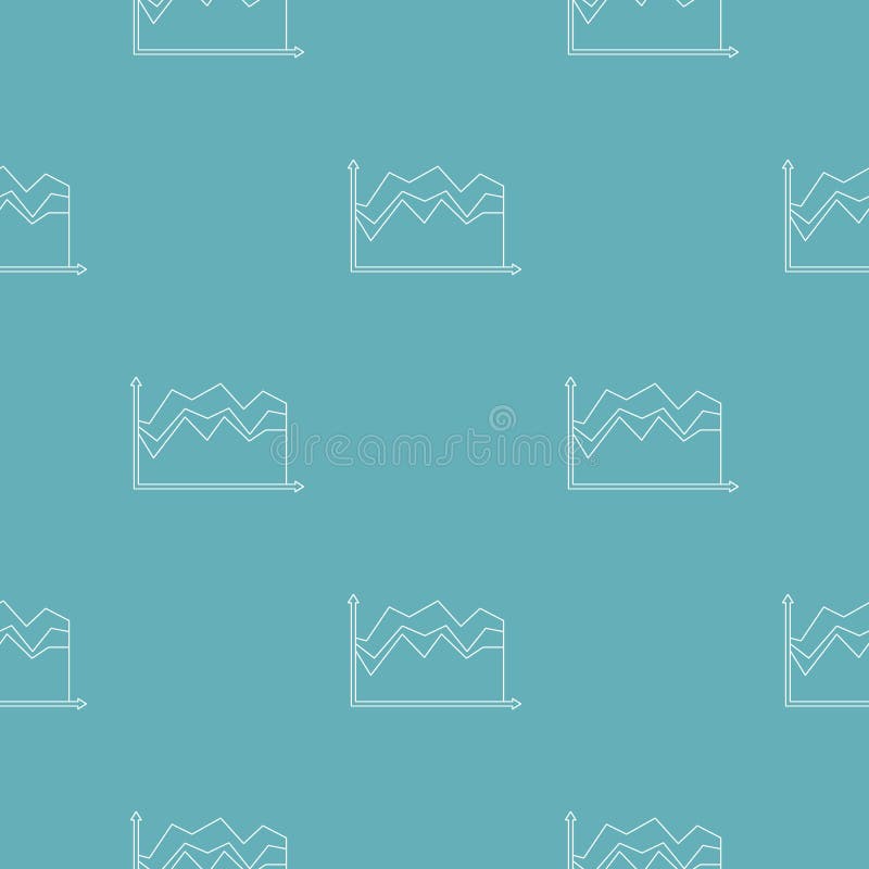 Business Graph Pattern Vector Seamless Stock Vector - Illustration of ...