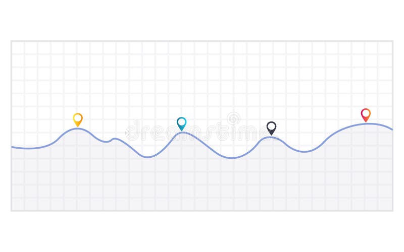 Business Graph. Vector Flat Design Infographic Element. Bar Chart or ...
