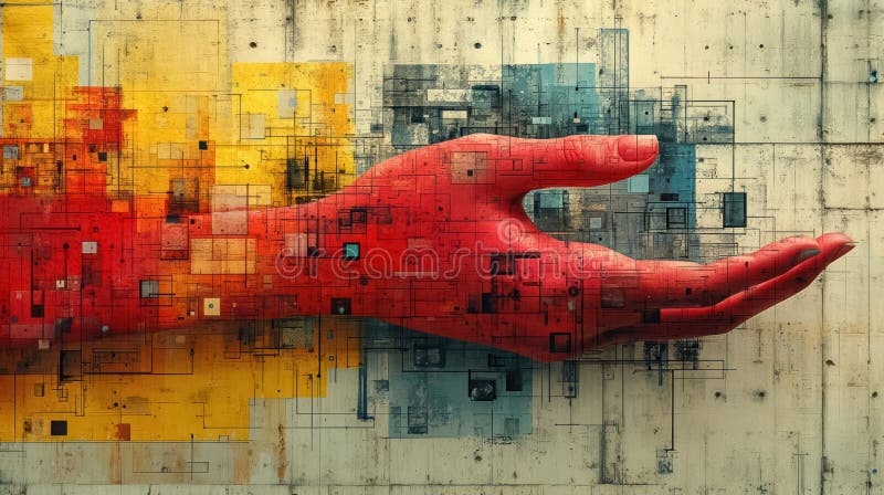 Business Graphic Idea. Work Concept Stock Illustration - Illustration ...