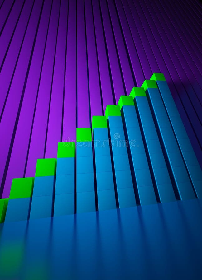 Business Graphics and Forex Indicators Stock Illustration ...