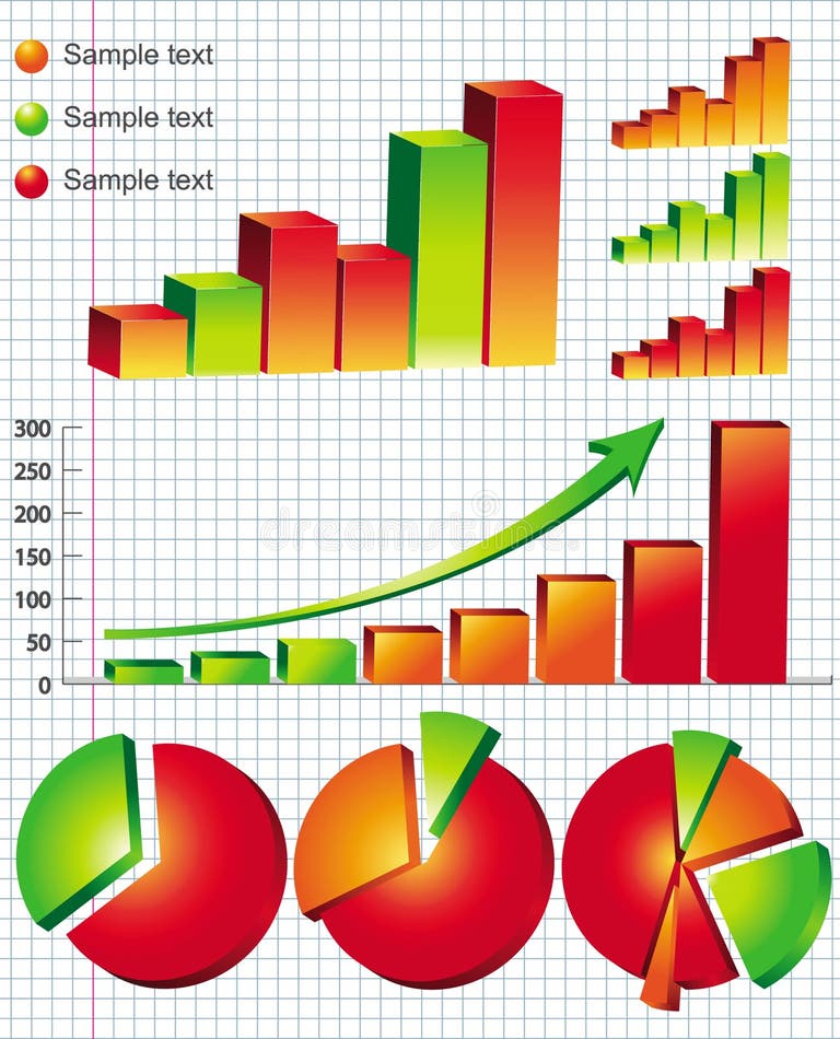 Business Graphs Stock Illustrations – 135,641 Business Graphs Stock ...