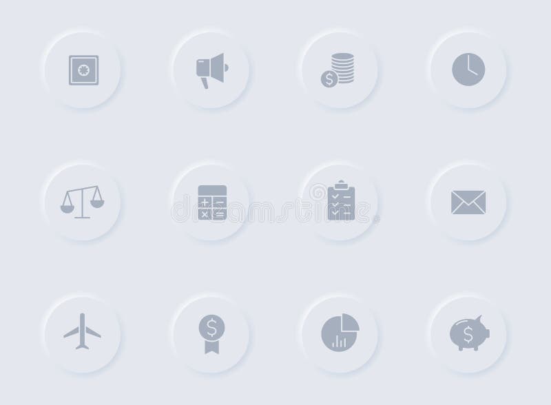 Businessman Vector Icons Set Gray Stock Illustrations – 447 Businessman ...