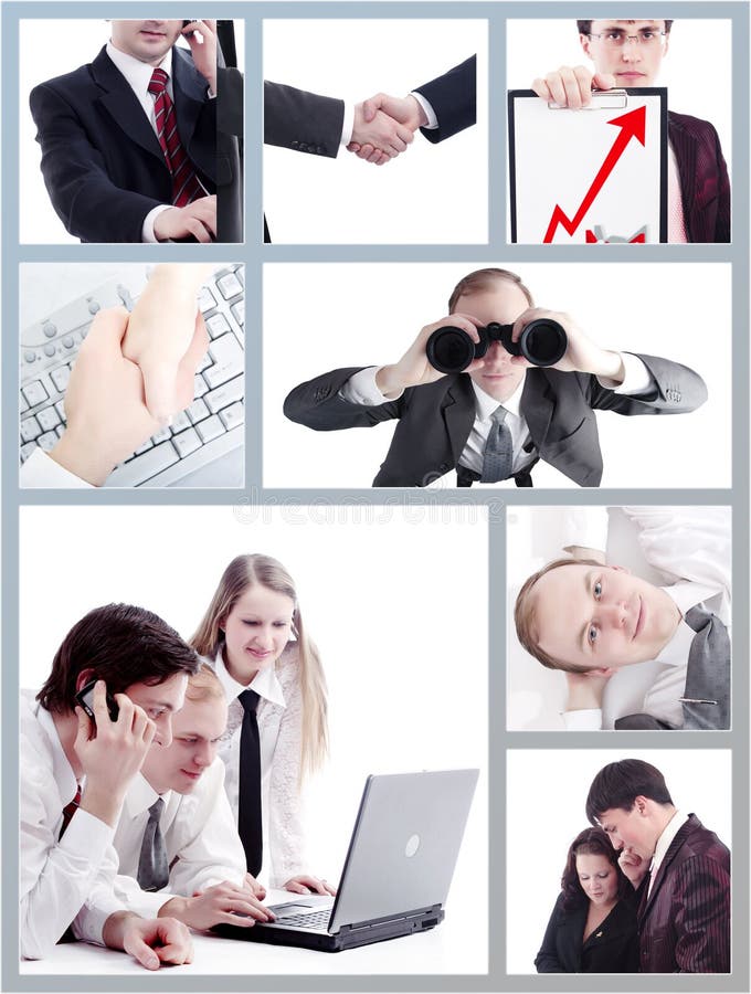 Business grid stock photo. Image of financial, document - 5137968