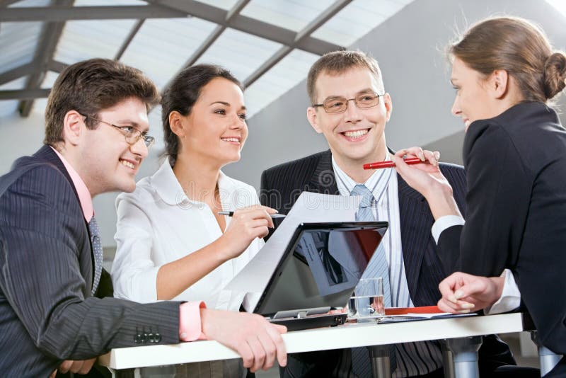 Group thinking stock image. Image of career, counsel - 13663717