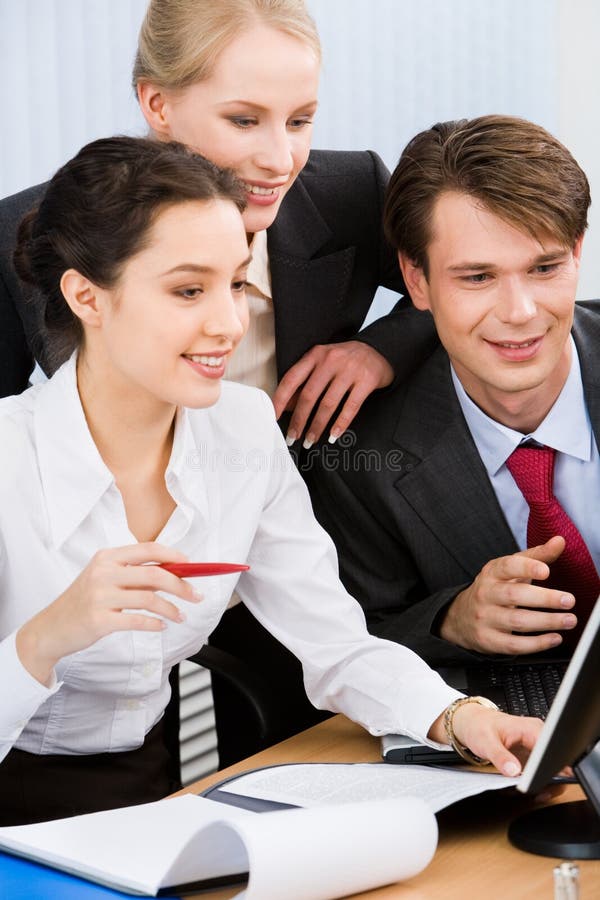 Business group stock image. Image of idea, discussing - 3992691