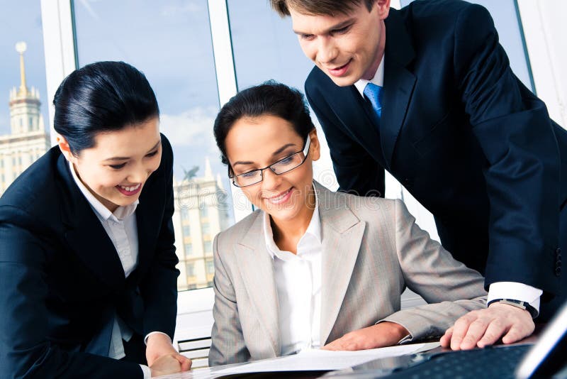 Diverse Business Group stock image. Image of business - 2852941