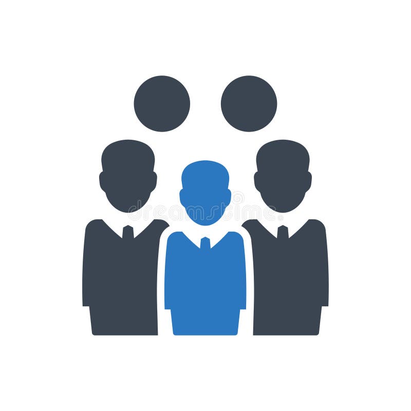 Business group icon stock vector. Illustration of group - 174678809