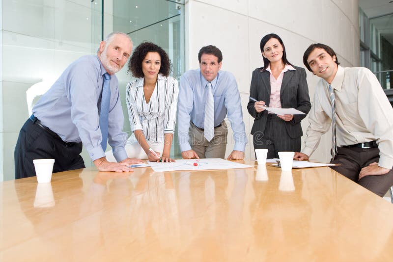 Business group meeting stock image. Image of interacting - 8694455