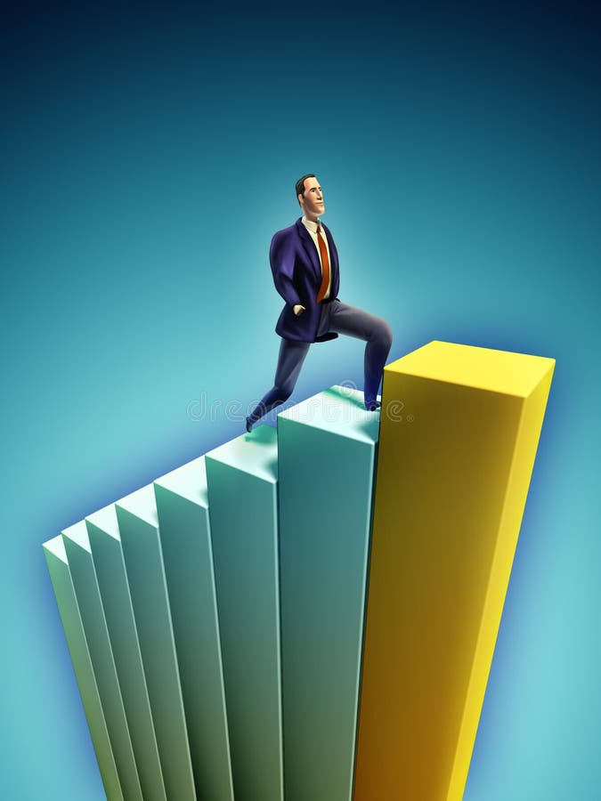 Client growth stock illustration. Illustration of abstract - 28150352