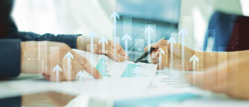 Business Growth and Analytics Visualization Financial Concept Stock ...