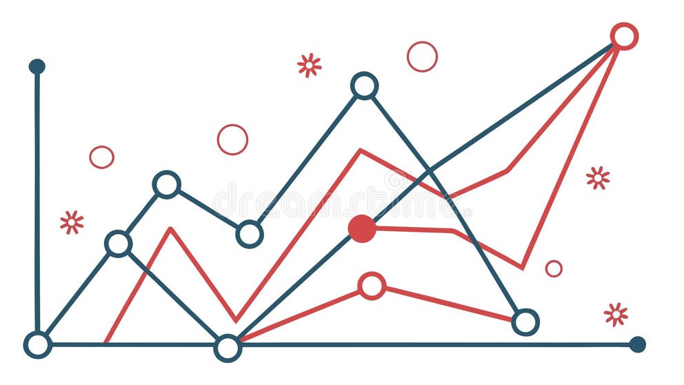 Multiple Trend Chart Stock Illustrations – 903 Multiple Trend Chart ...