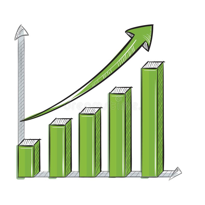 Business Growth Concept. Vector Illustration Decorative Design Stock ...