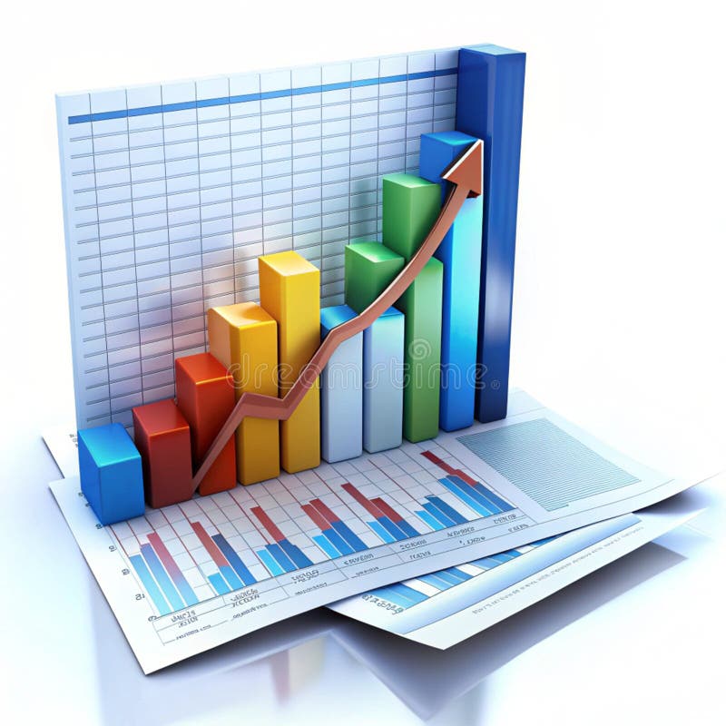 Business Growth Concept Visualizing Financial Reports for Effective ...