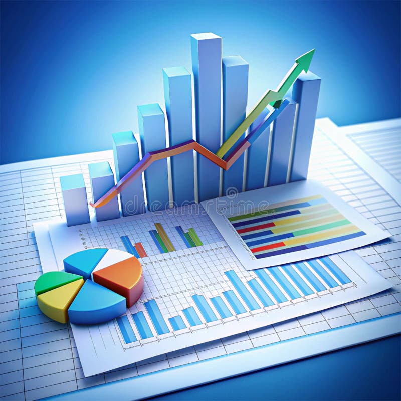 Business Growth Concept Visualizing Financial Reports for Effective ...