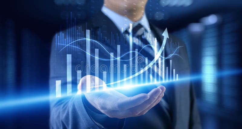 Business Growth and Data Trends Illustrated with Interactive Analytics ...