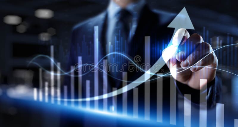 Business Growth and Data Trends Illustrated with Interactive Analytics ...