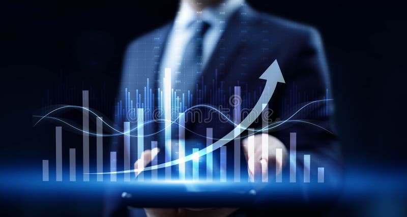 Business Growth and Data Trends Illustrated with Interactive Analytics ...