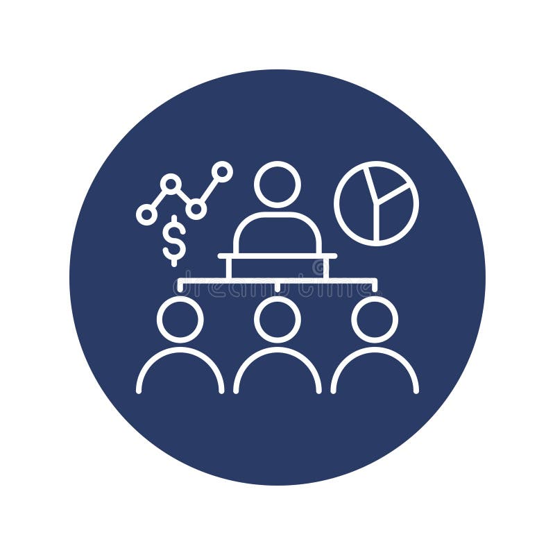 Business Growth Development Team Icon Stock Vector - Illustration of ...