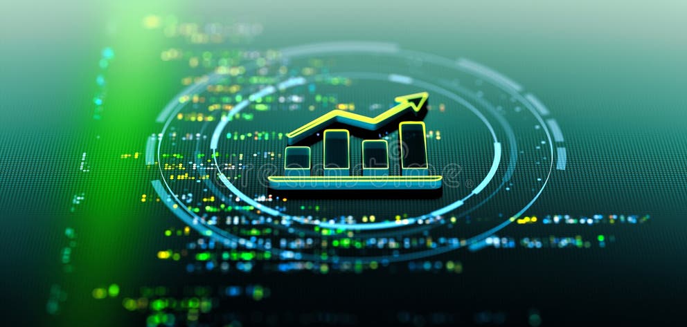 Business Growth Graph - Financial Data and Market Analysis Chart Stock ...