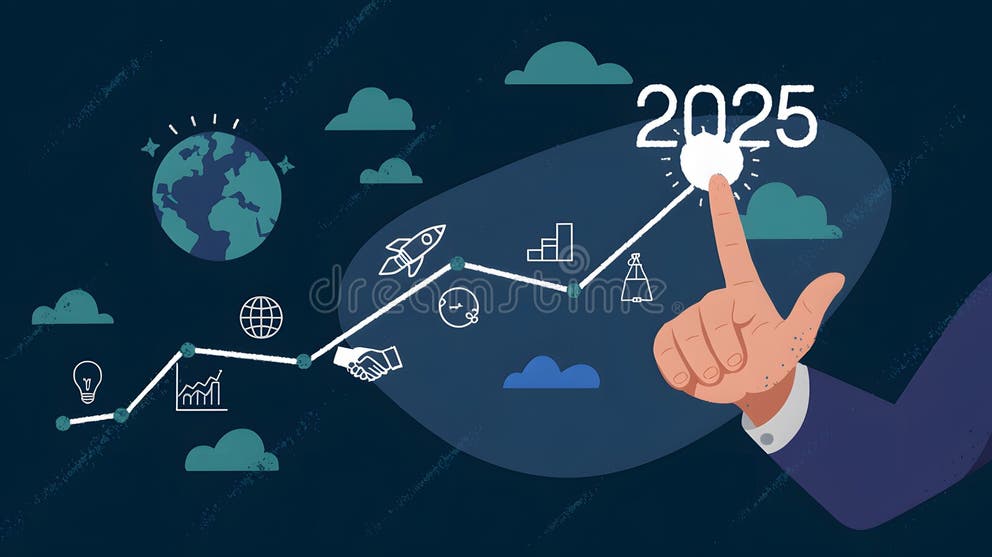 Global Business Growth Strategy 2025 Plan Success Innovation ...