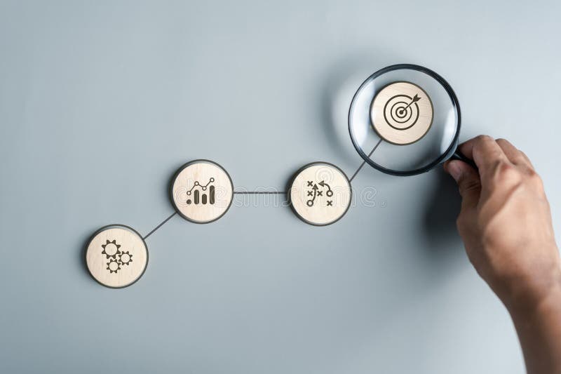 Business Growth Success Achievement Concept, Planning Development ...