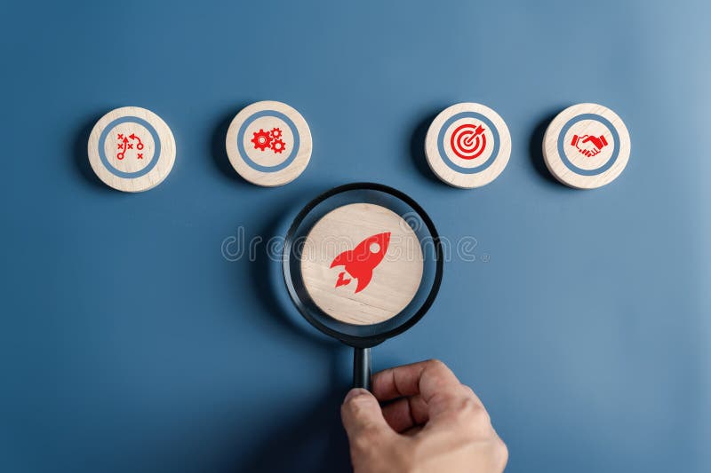 Business Growth Success Achievement PDCA Concept Stock Image - Image of ...