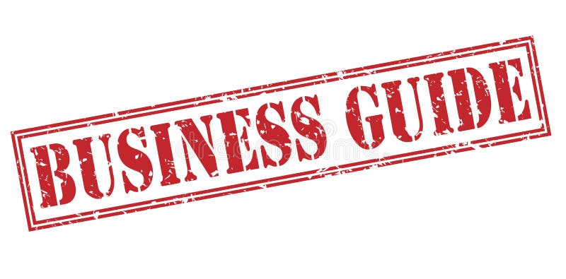 Business Guide Vector Illustration in Flat Design Stock Vector ...