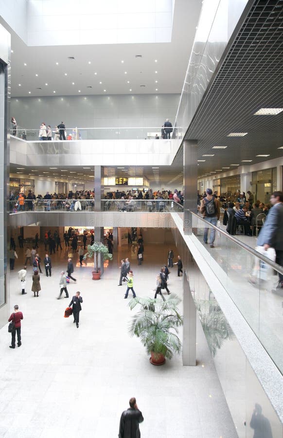 Business hall stock photo. Image of architecture, open - 2353394