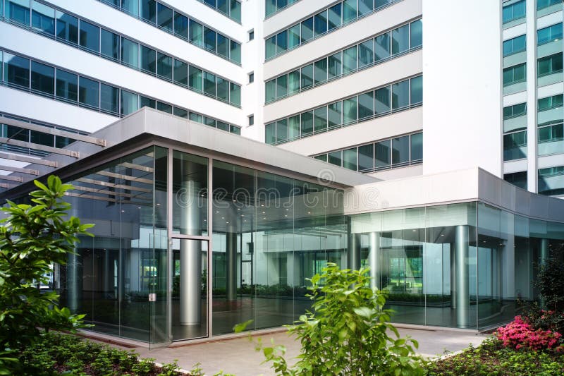 Business hall stock image. Image of design, bank, passage - 5819459