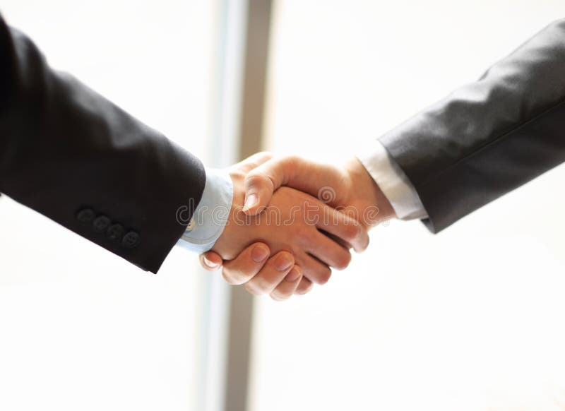 Business hand shake stock image. Image of partner, agree - 43847287