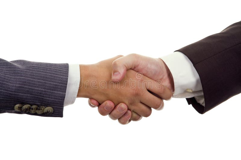 Business Hand shaking stock photo. Image of female, cooperation - 8417998