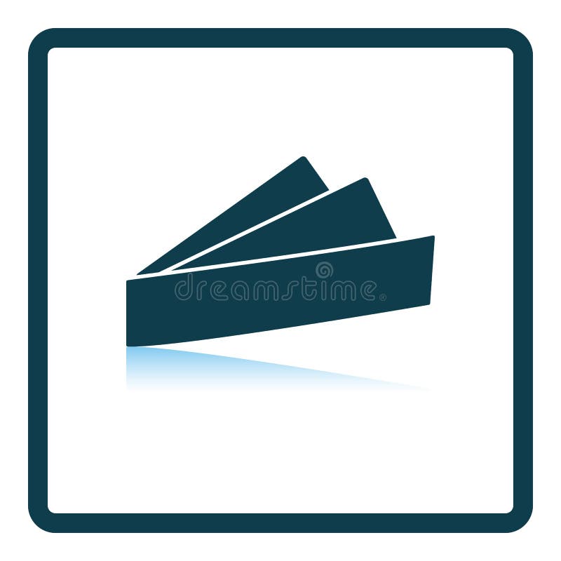 Business Handkerchief Icon stock vector. Illustration of shape - 210693789