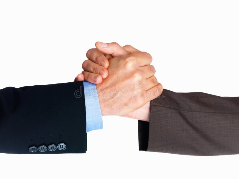 Business Hands Representing Approval of a Deal Stock Image - Image of ...